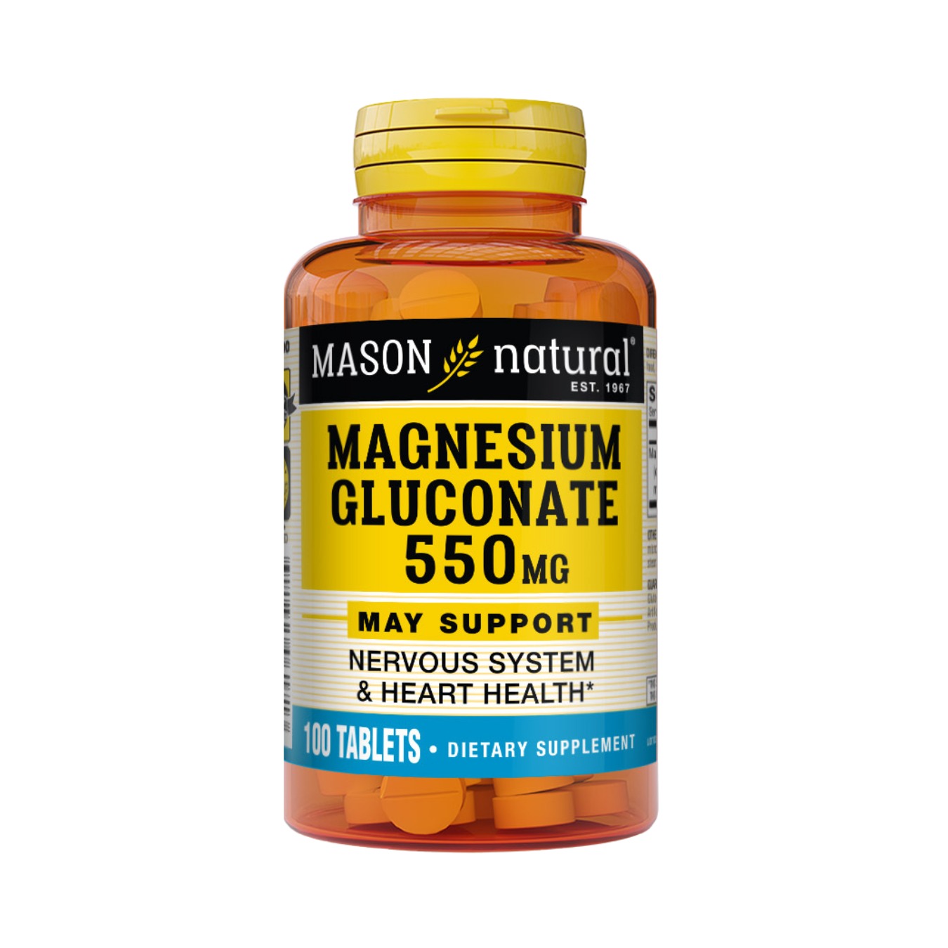 Mason Natural Magnesium Gluconate - SWANZA
