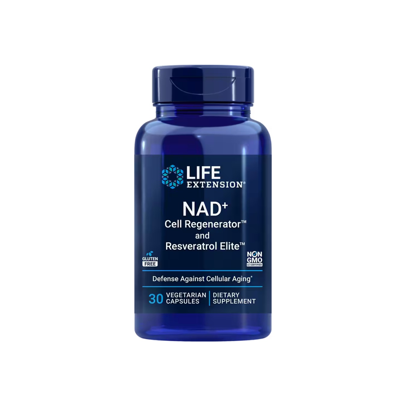 Life Extension NAD+ Cell Regenerator™ And Resveratrol Elite™ - SWANZA