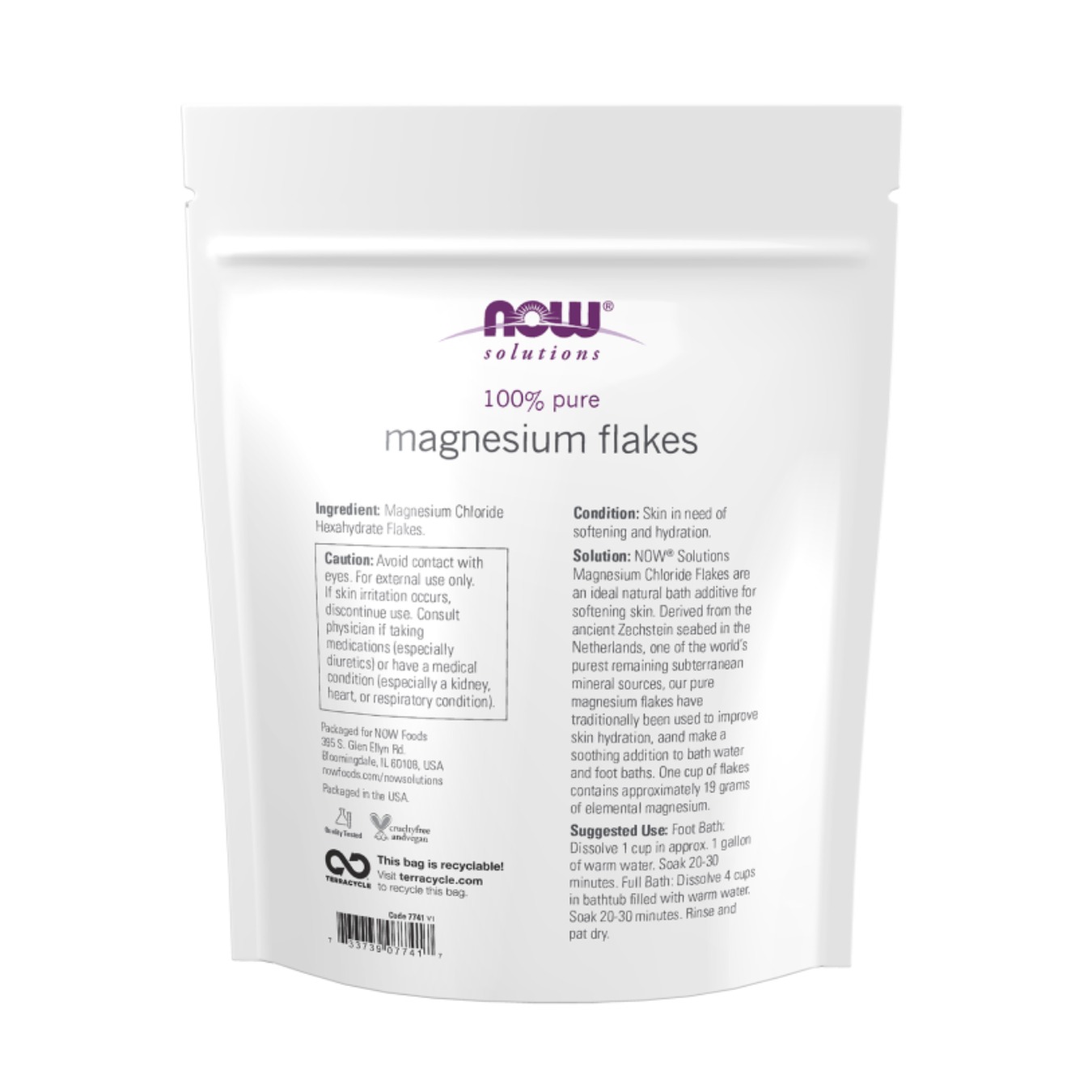 Now Pure Magnesium Chloride Flakes - SWANZA